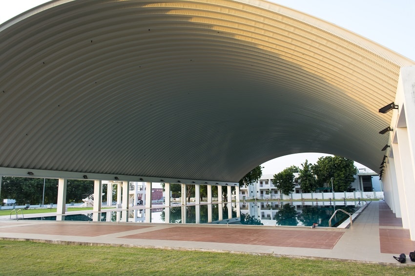 Stadium & Swimming Pool at Karai Police Acadamy – Gandhinagar(Gujarat ...